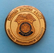 US Army CID Agent Challenge Coin for sale online | eBay