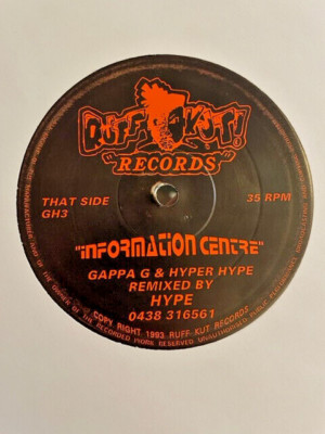 Gappa G & Hyper Hypa - Information Centre DJ Hype & Flex Mix 10" Jungle ...