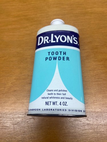Vintage Dr. Lyons Tooth Powder Collectable Tin | eBay