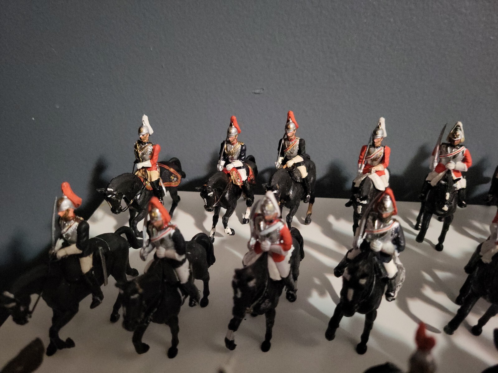 COLLECTION OF 36 BRITAINS LTD US CIVIL WAR PLASTIC/ LEAD TOY SOLDIERS ...