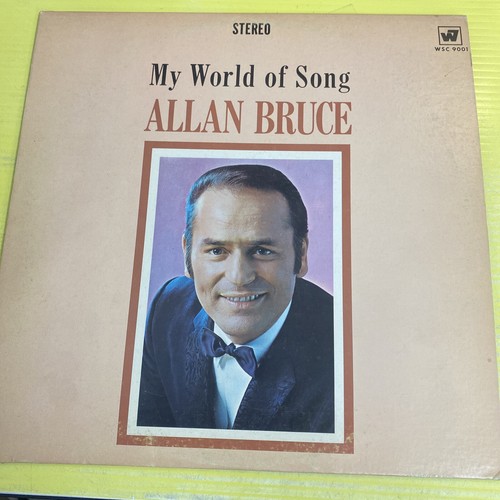 Allan Bruce My World Of Song- -vinyl | eBay