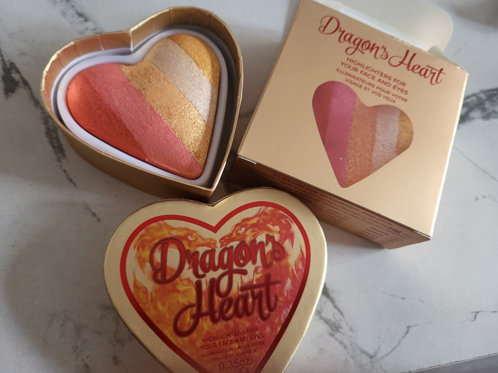 Makeup Revolution Dragon S Heart Highlighter | Saubhaya Makeup