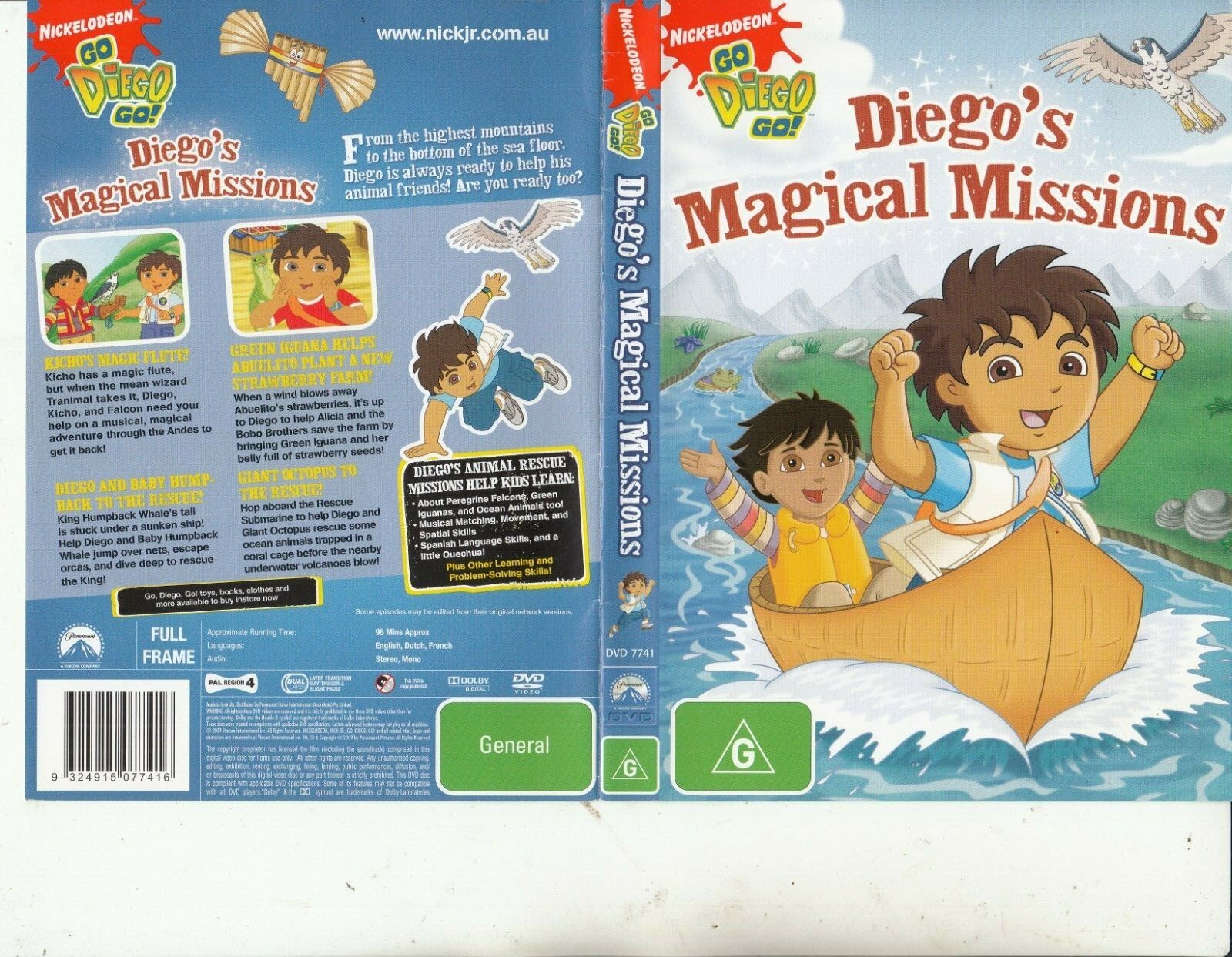 Go Diego Go-Diego's Magical Missions-[4 Episodes 98 Minutes]-Animated ...