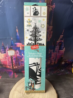Disney Nightmare before christmas window clings -new | eBay UK