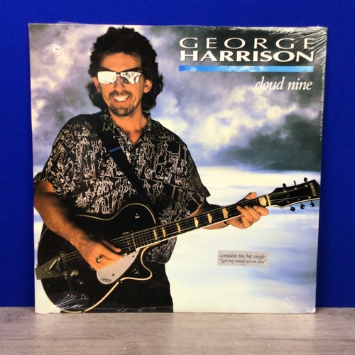GEORGE HARRISON - CLOUD NINE SEALED EARLY PRESS W/ORIGINAL HYPE STICKER ...