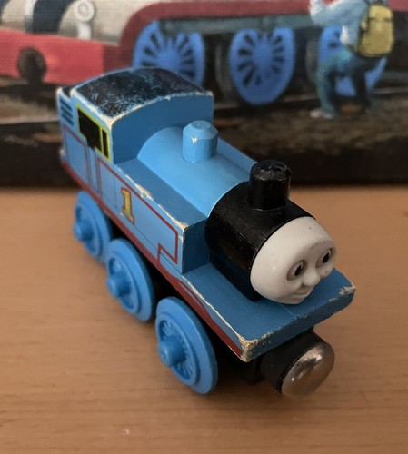 1992 Shining Time Wooden Speckled Coal Thomas the Train! Flat Magnets ...