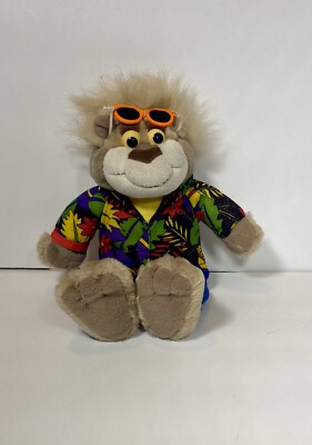 1998 Mattel Bubba On Board Talking Bear Plush 13" Stuffed Animal ...