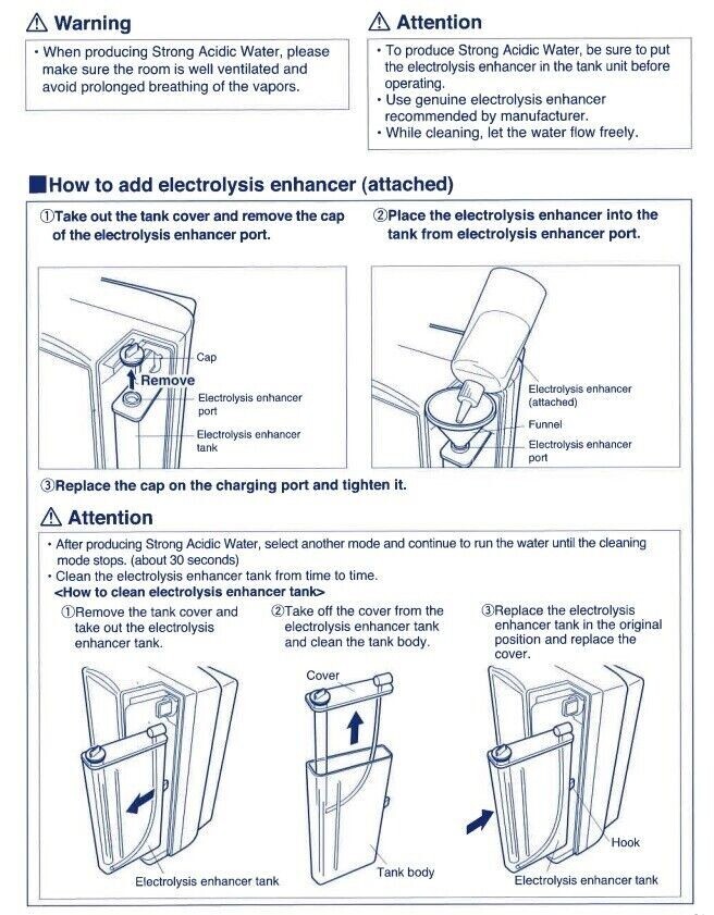 4 New Enagic Electrolysis enhancer Leveluk Kangen K8, SD501, Platinum ...