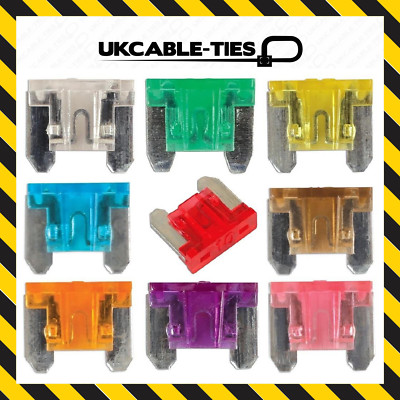 Micro Fuses 3A - 30A Auto Car Van Toyota Mazda Blade Fuse Fuses | eBay UK