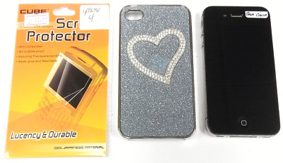 Apple iPhone 4 / A1349 - Black and Silver ( Sprint ) Smartphone ...