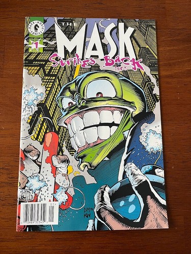 THE MASK STRIKES BACK # 1 VF+ NEWSSTAND COPY DARK HORSE COMICS 1995 | eBay