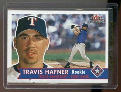 2001 Fleer Tradition #472 Travis Hafner Rangers RC Rookie Card | eBay