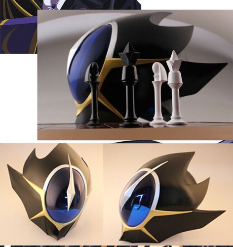 Code Geass Lelouch of the Rebellion FRP Helmet Cosplay Masks Prop ...