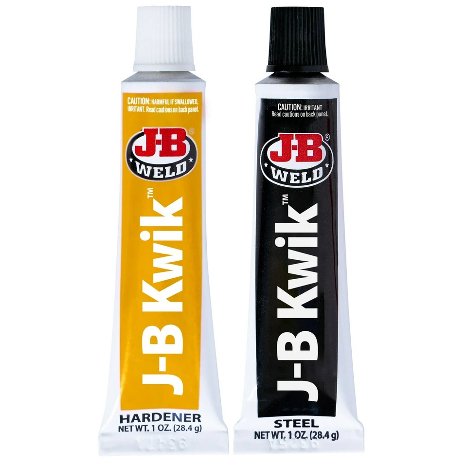 J-B Weld 8276 KwikWeld Quick Setting Steel Reinforced Epoxy - Dark Grey ...