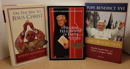 Pope Benedict XVI / Joseph Ratzinger - Lot of 3 Books - God's ...