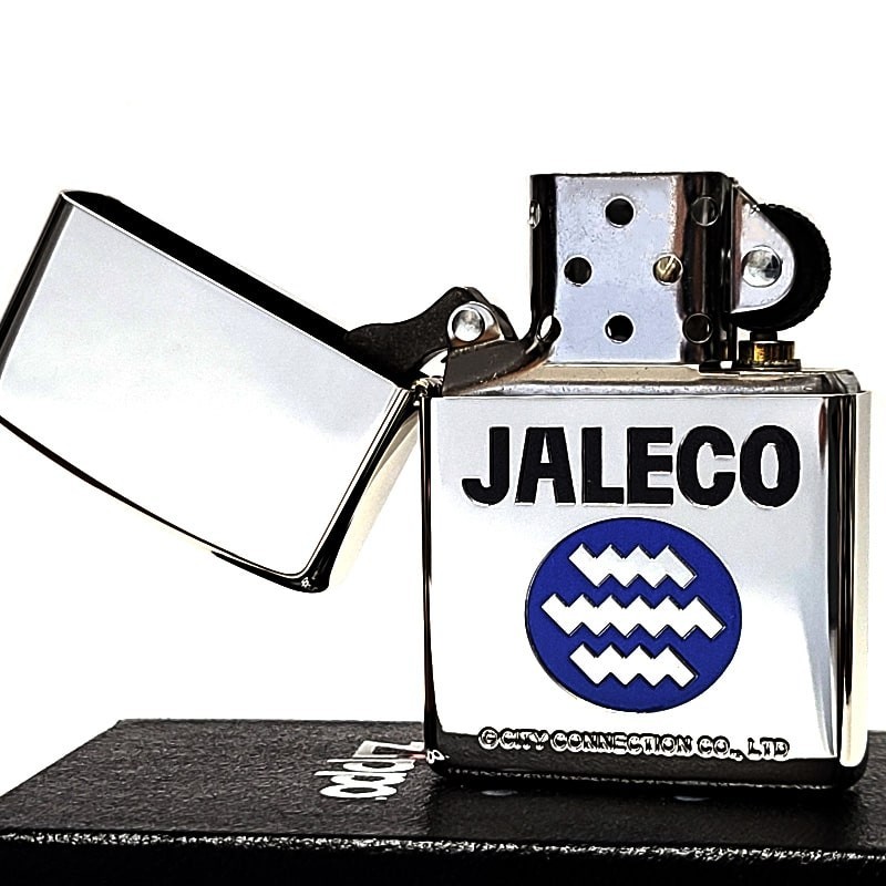 ZIPPO Lighter JALECO Logo Game Cool Silver Mirror Stylish Simple | eBay UK