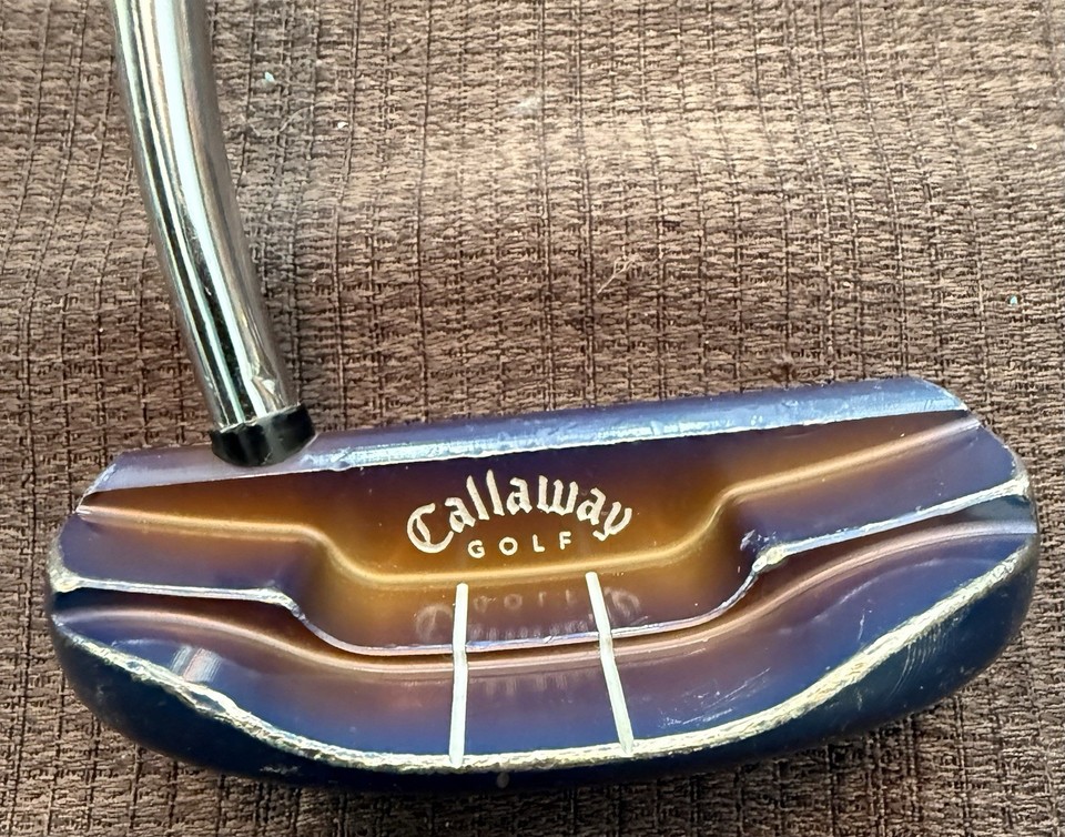 Callaway Tour Blue TT³ Milled Titanium Mallet Putter Super Stroke Tour ...