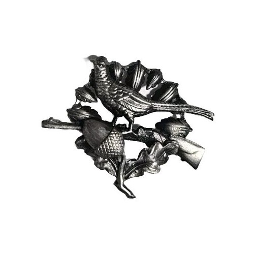 Vintage German Hunting Pheasant Rifle Acorn Collectible Hat Pin/Brooch ...