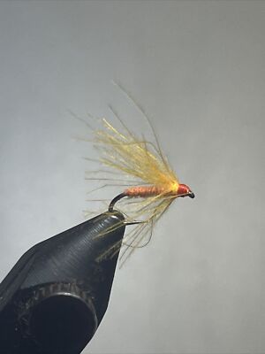 Barbless CDC Sulphur Puff Daddy- Size 18 - (Set of 3) Trout Fly Fishing ...