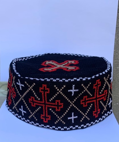 Orthodox christian priest embroidered skufia hat | eBay