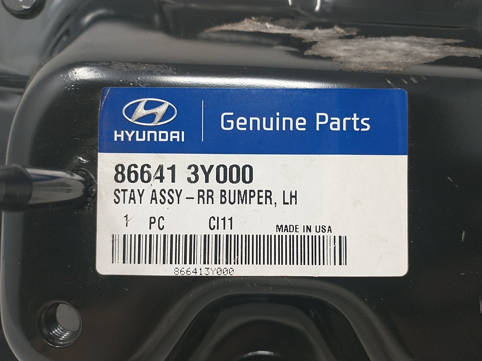 Hyundai OEM 11-13 Elantra Rear Bumper-bracket Left 866413Y000 for sale ...