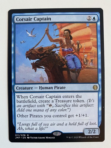 Corsair Captain Jumpstart 2020 MTG JMP MT/NM EDH Commander Pirates ...