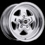15 Inch 15x4 Vision 521 NITRO Polished Wheel Rim 4x4.25 4x108 -19 for ...
