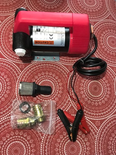 Diesel Cast Fuel Oil Transfer Pump 12v 11GPM Direct Biodiesel Kerosene ...