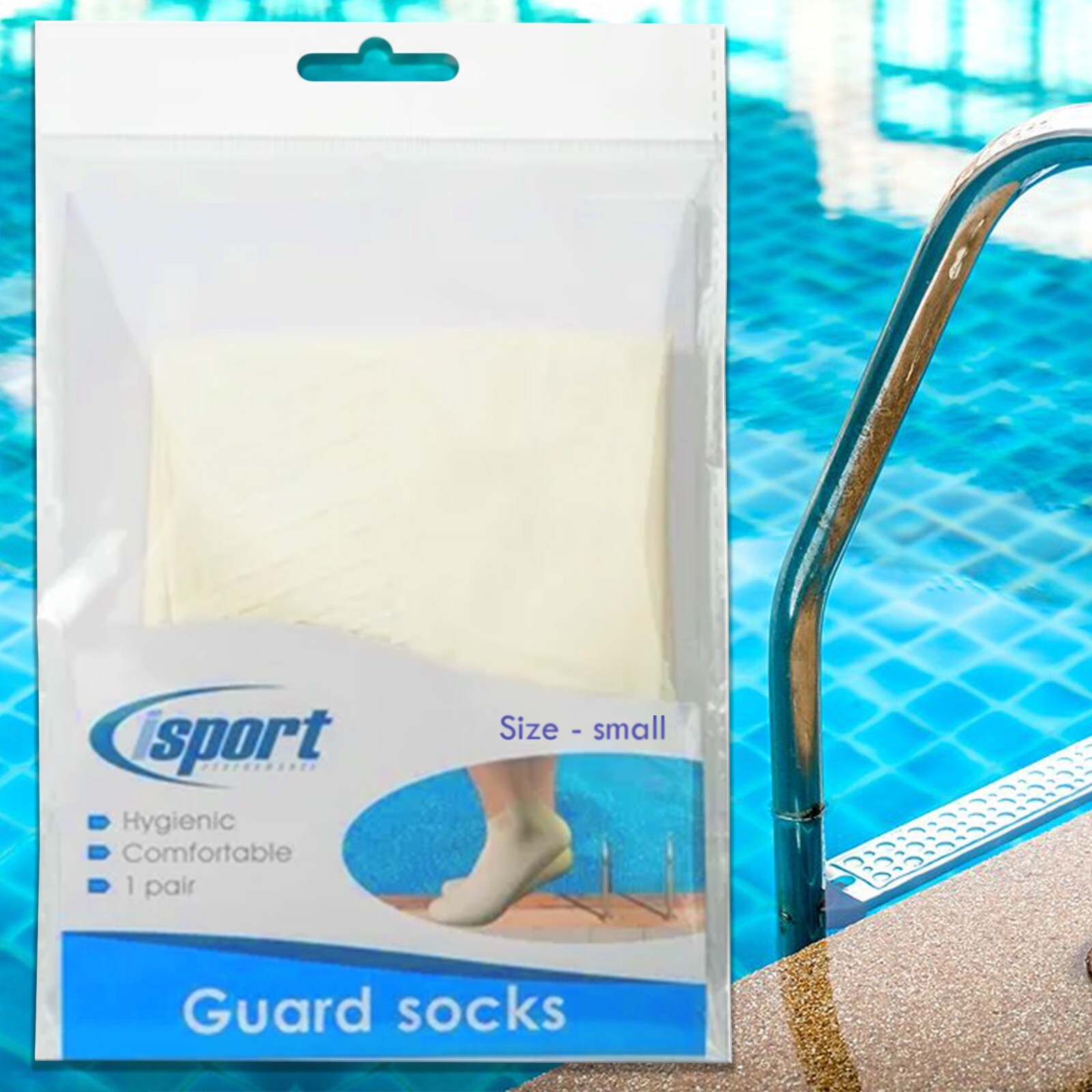 GUARD SOCKS Swimming Pool Verruca Foot Shield Latex Kids Adult Womens ...