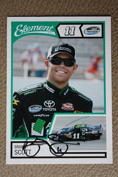 Race Car Driver Brian Scott