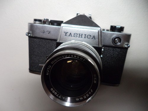 Vintage Yashica 35mm SLR Film Camera - J-7 With 2 Lenses. | eBay