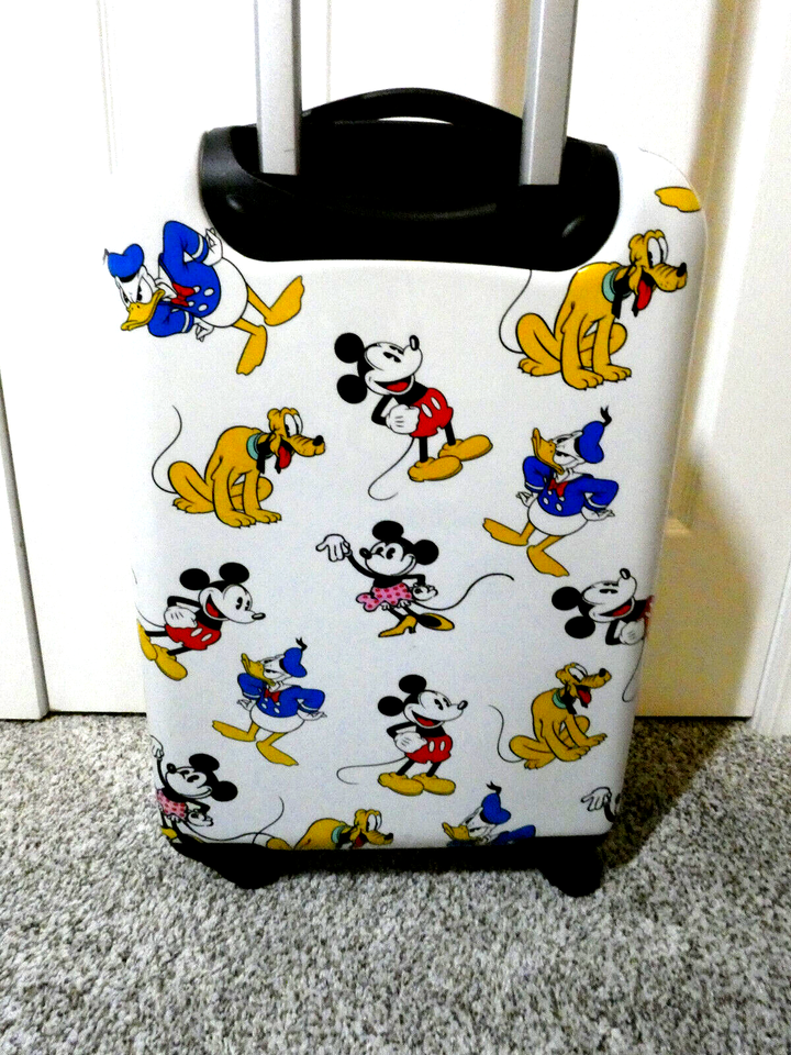 Suitcase Disney Mickey Mouse Carry On 21 inch Spinner Hardside ...