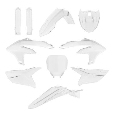 POLISPORT Set Plastic MX White Yamaha YZ 250 F 2024-2024 | eBay Australia