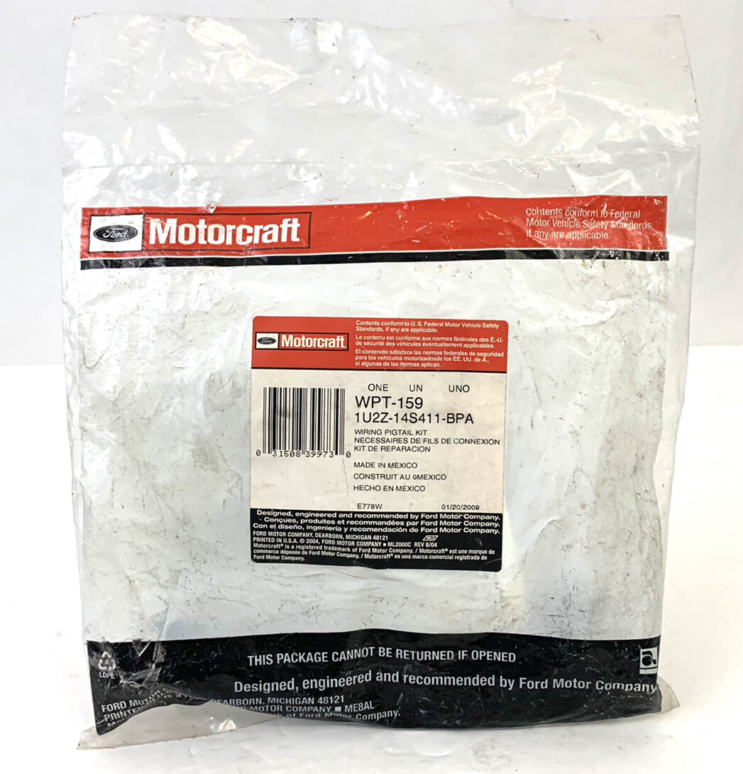 Fuel Injector Connector Motorcraft WPT-159 for sale online | eBay