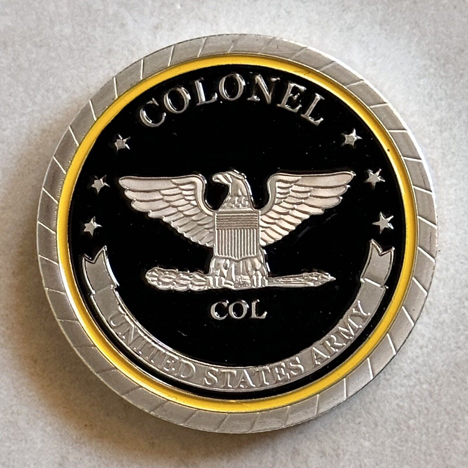 COLONEL ARMY MILITARY CHALLENGE COIN | eBay