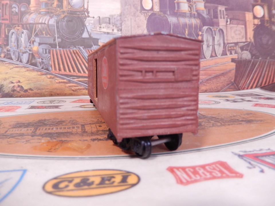 HO Scale REAL WOOD Old Time Minnesota Mining & MFG Co. 3M PD Box Car ...
