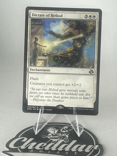 1x Dictate of Heliod Duel Decks: Elspeth vs. Kiora LP MTG Magic ...