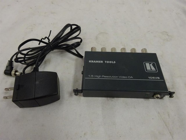 Kramer Tools 105VB 1 5 Composite Video Distribution Amplifier BNC ...