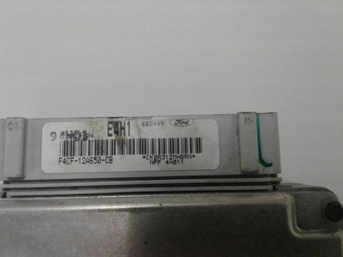 Engine Computer ECU ECM PCM Module 94 1994 Ford Escort 1.9L F4CF-12A650 ...