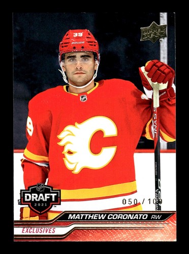 4-07-10 .2023-24 upper deck extended #741 matthew coronato rc ...