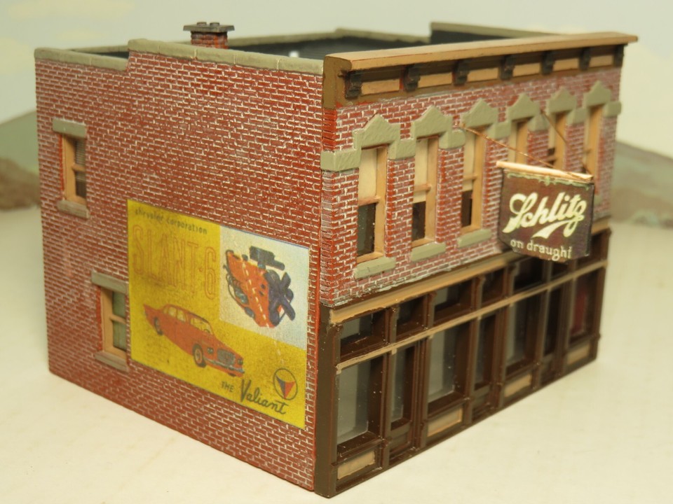 HO Scale 2 Story Building | eBay