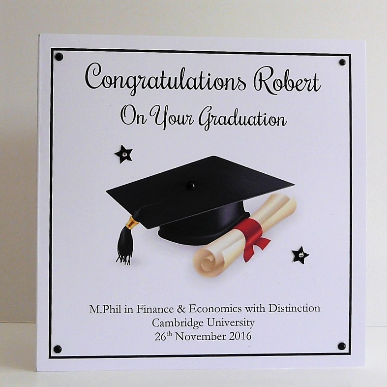 Personalized Graduation Cards
