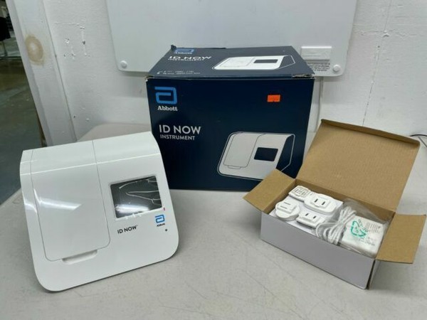 Abbott ID NOW Isothermal Rapid Test Analyzer - White for sale online | eBay