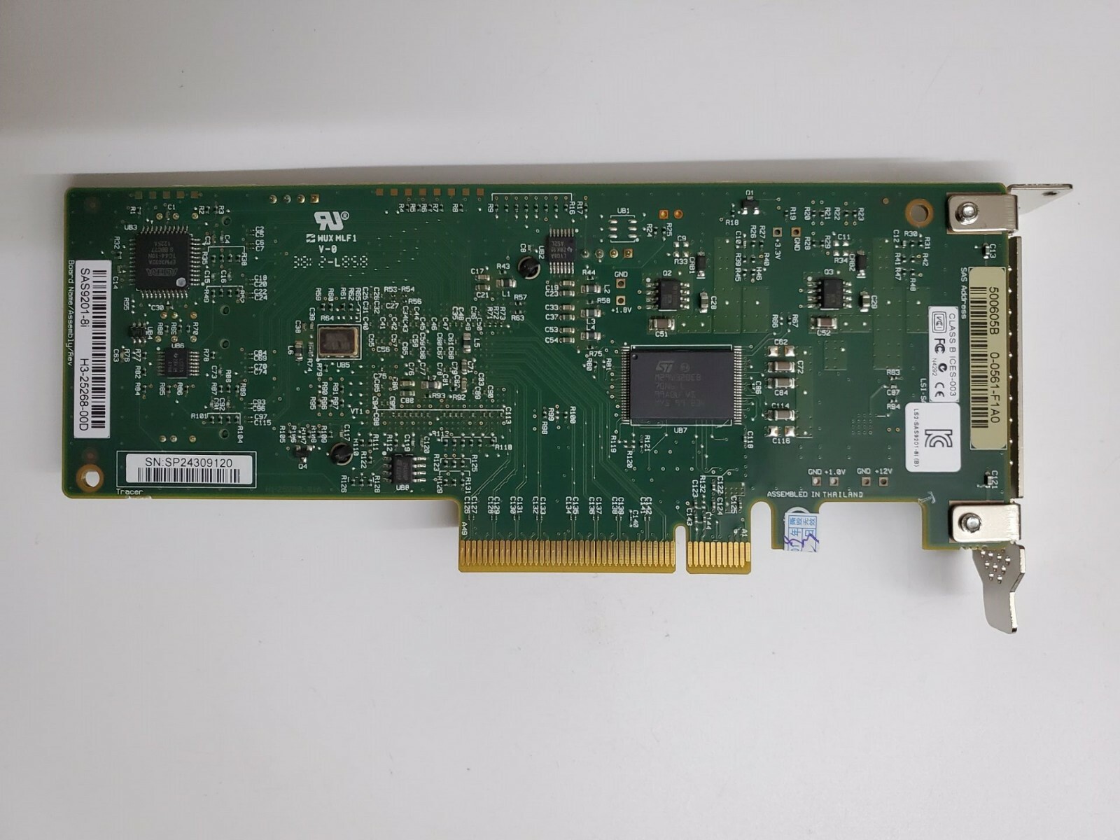 LSI 6Gbps SAS HBA LSI 9201-8i 9211-8i IT Mode ZFS FreeNAS unRAID +2x ...