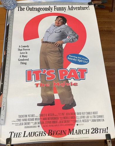 IT'S PAT THE MOVIE 27x40 SS Original Movie Poster One Sheet 1994 Julia ...