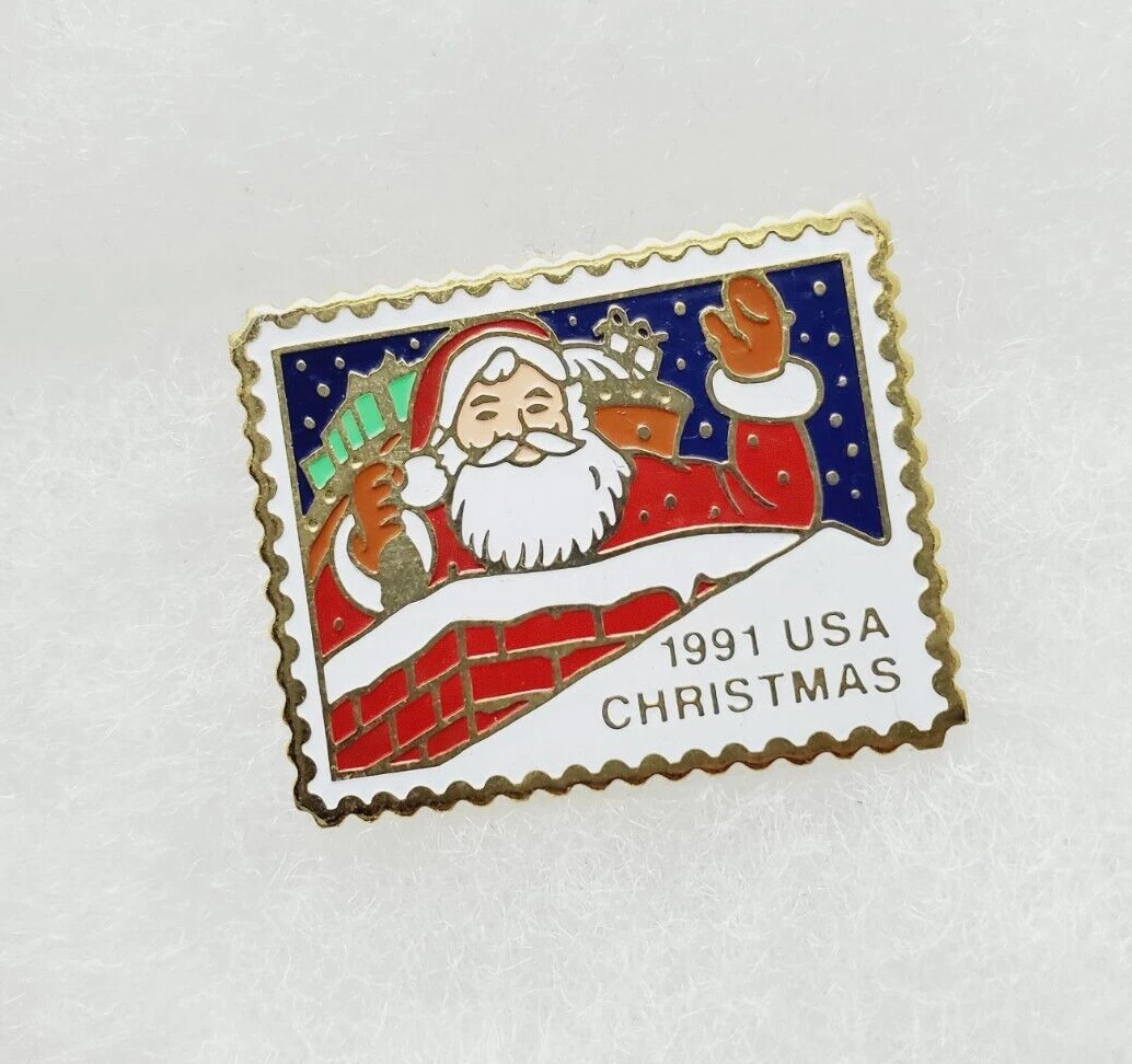 Santa Postage Stamp