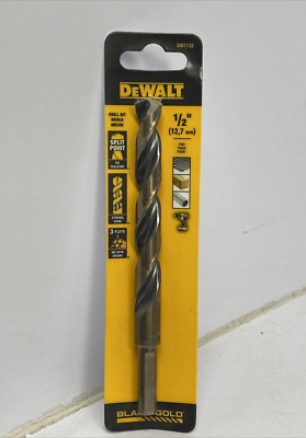DeWalt DW1132 1/2" Drill Bit | eBay
