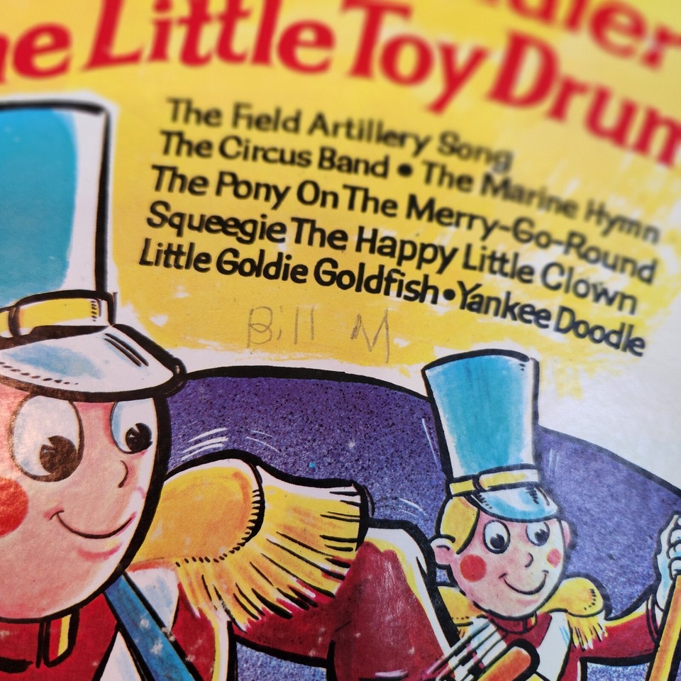 1970s Little Tin Soldier & The Little Toy Drum Vinyl LP Children's ...