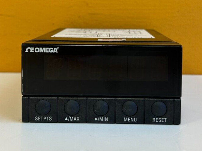 Omega DP41-TC-S2 6 Digit 115 VAC Thermocouple Digital Panel Meter ...