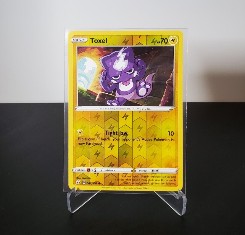 Pokemon TCG Toxel Rebel Clash 068/192 Reverse Holo Common NM/M | eBay